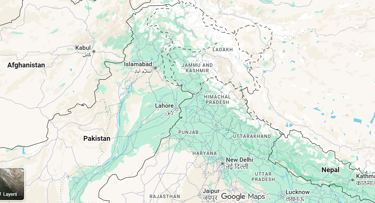 Don't trust the mapper, included Google Maps