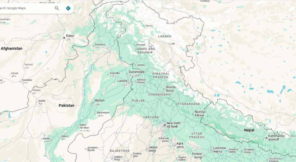 Don't trust the mapper, included Google Maps