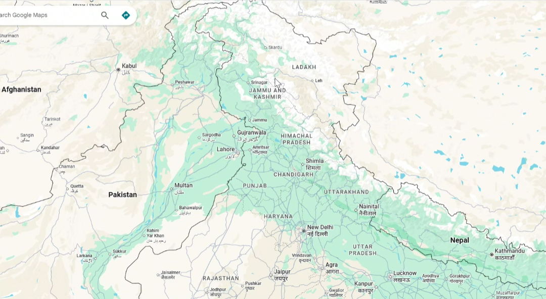 Don't trust the mapper, included Google Maps